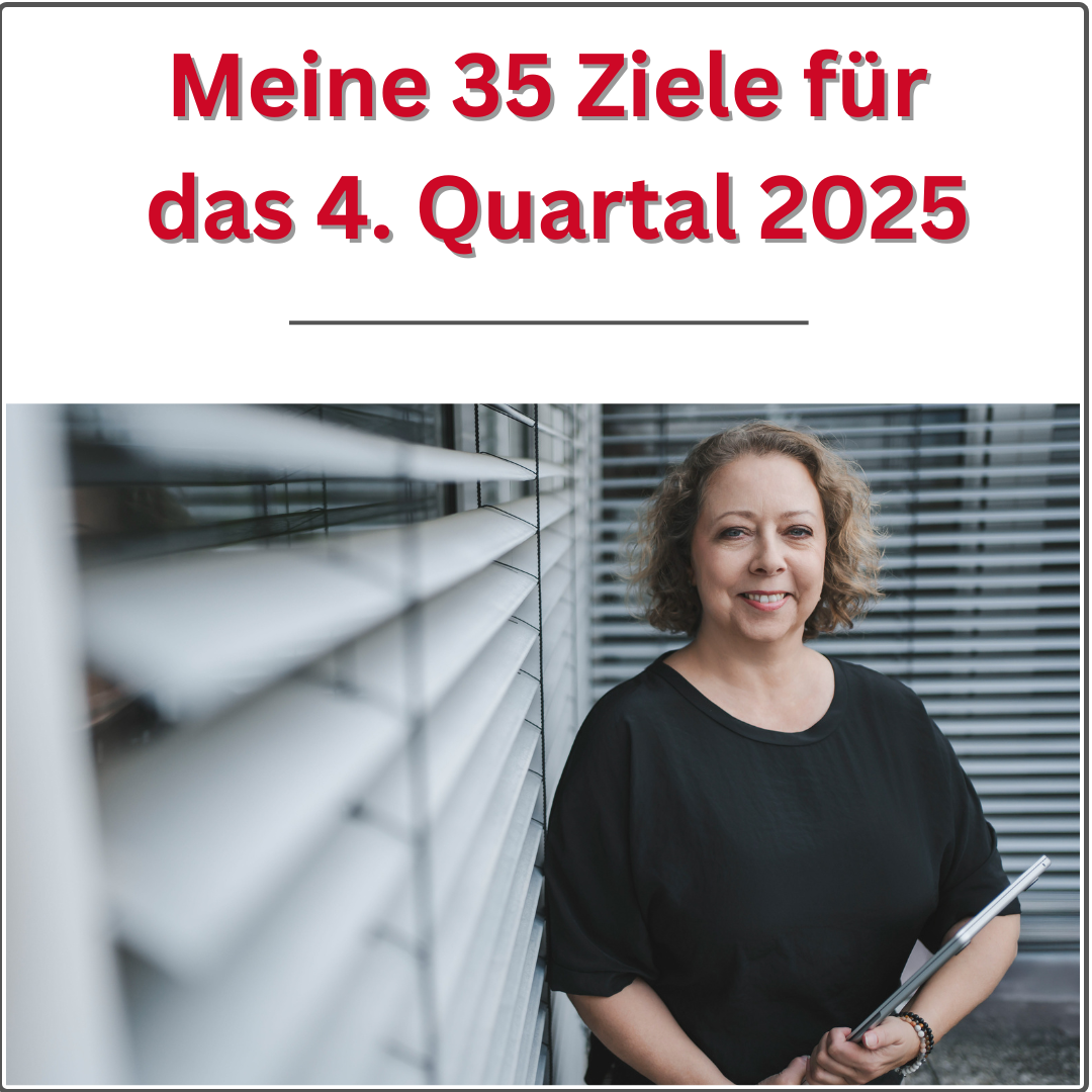 Meine 35 Ziele für das 4. Quartal 2025